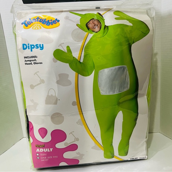 Other | Dipsy Adult Teletubbies Halloween Costume One Size Fits Most ...